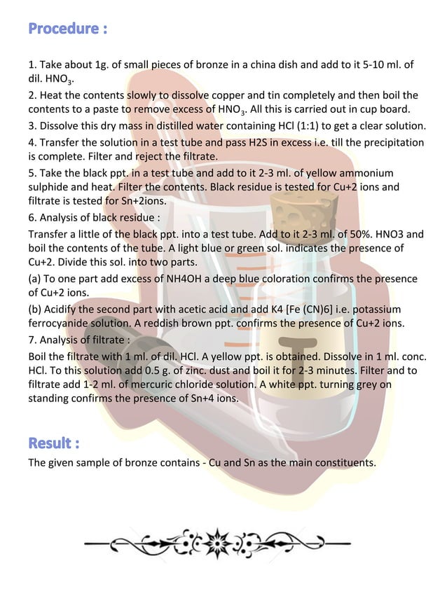 Chemistry class 12 project on study of Constituents of Alloy | PDF