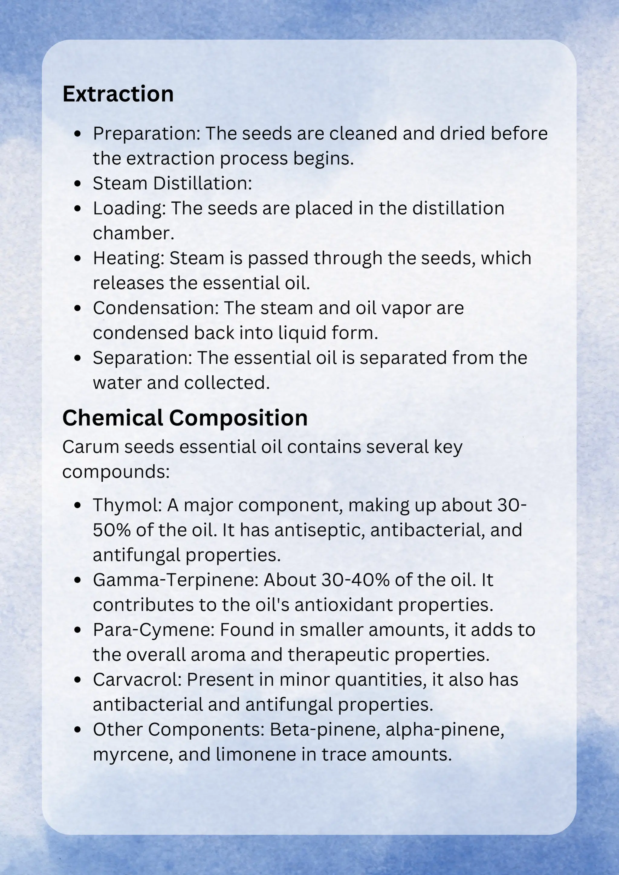 Chemistry project for class 12 on extracting essential oils from seeds ...