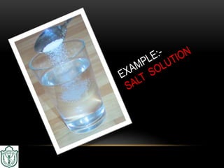 PPT on types of solution | PPTX