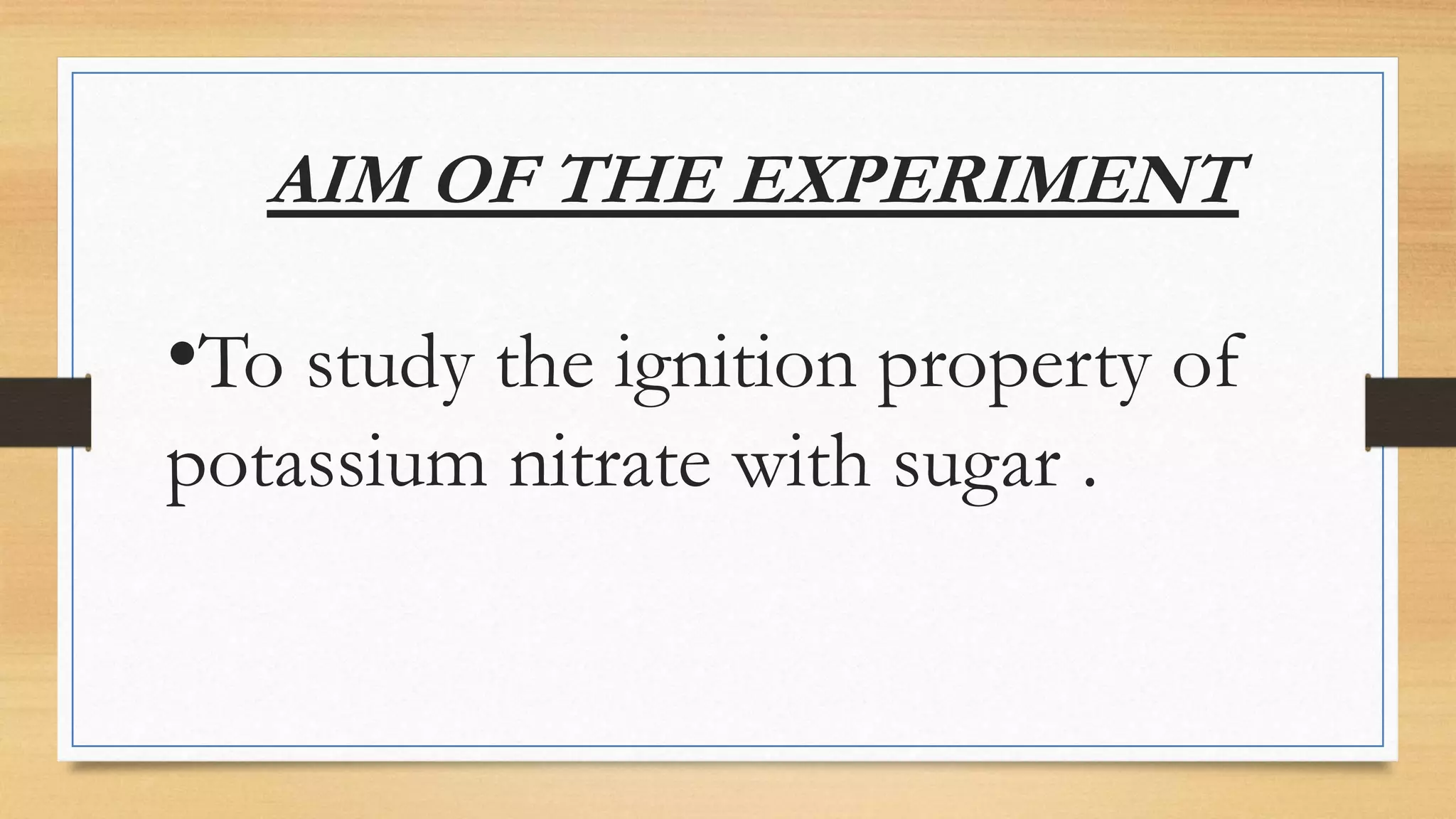 Chemistry investigatory project class 12 | PPTX