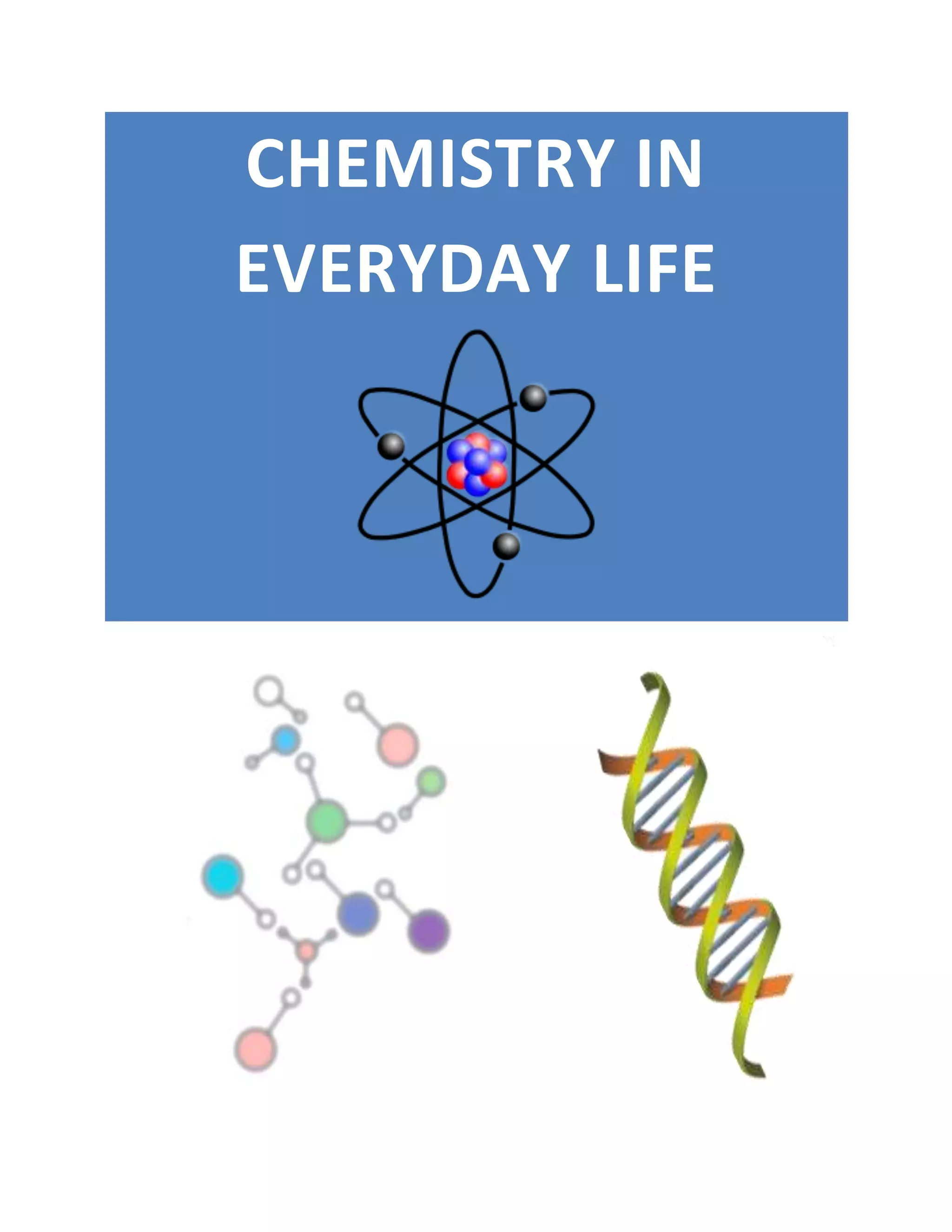 Chemistry project on chemistry in everyday life | DOCX