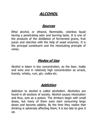 Chemistry project on chemistry in everyday life | DOCX