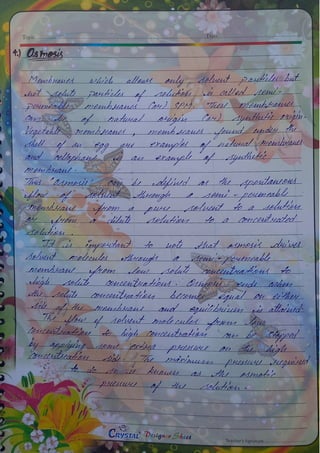 Chemistry project on colligative properties of class 12 CBSE 2022-2023 ...