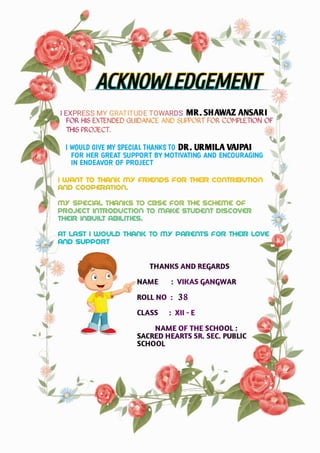 Chemistry project on colligative properties of class 12 CBSE 2022-2023 ...