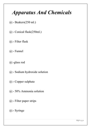 Chemistry project PREPARATION OF RAYON FROM FILTER PAPER | PDF