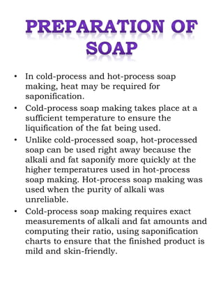 Chemistry project ON SAPONIFICATION | PPTX