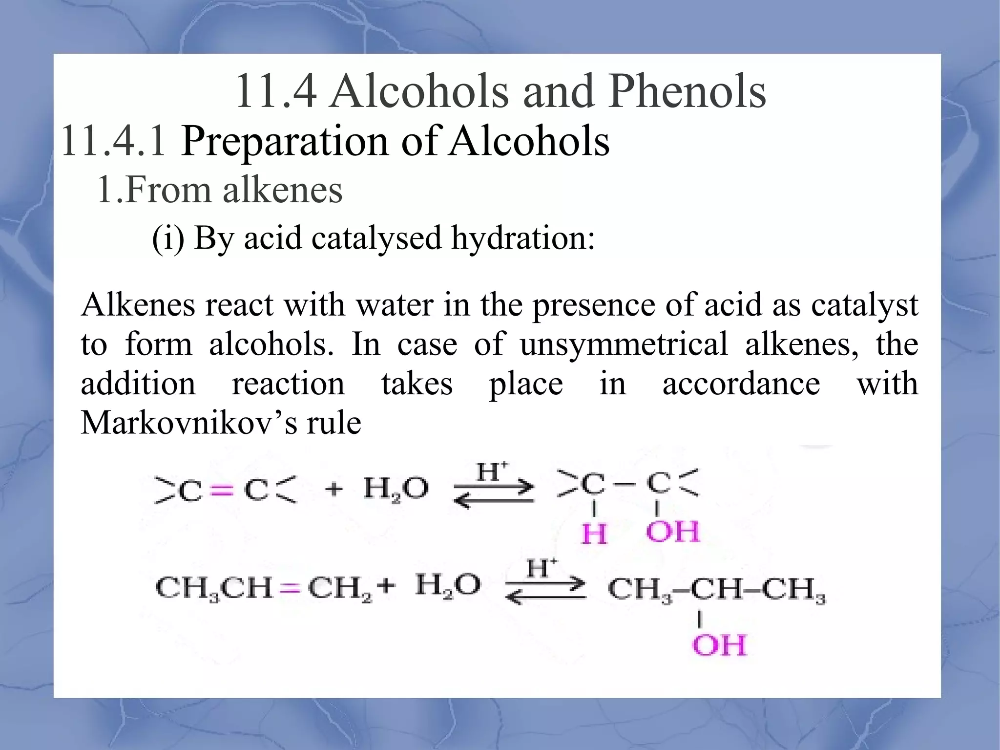 Alcohols, Phenols, and Ethers | PPT