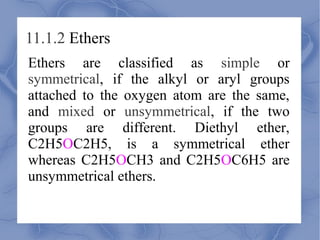 Alcohols, Phenols, and Ethers | PPT