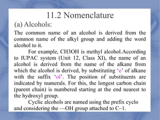 Alcohols, Phenols, and Ethers | PPT