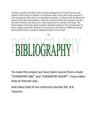 Chemistry project work | DOCX