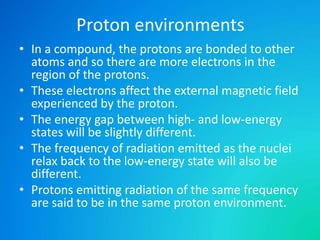 Chemistry Proton NMR Spectroscopy for Undergraduate Students.ppt