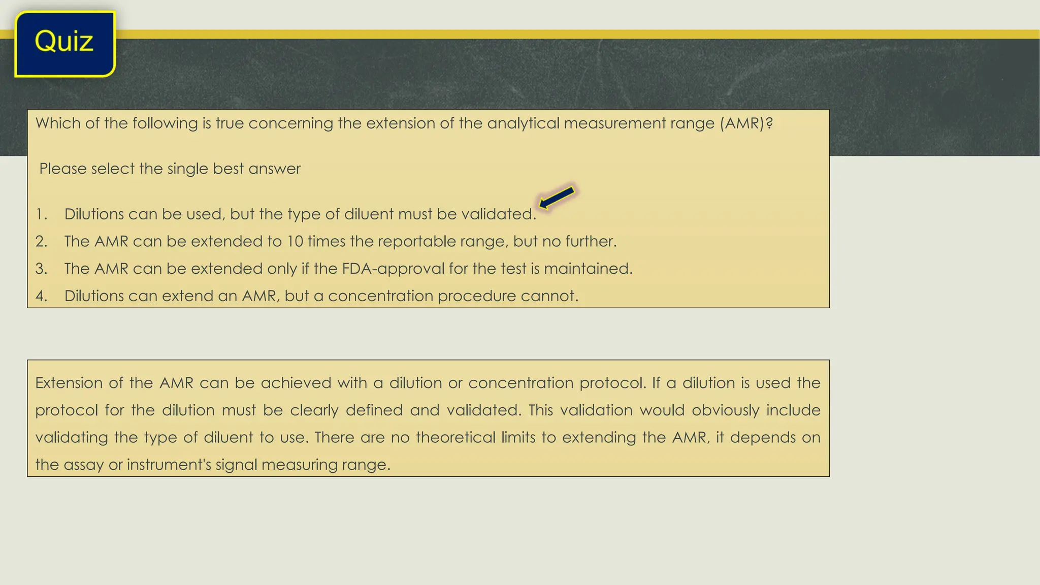 Chemistry QC, Calibration&Reportable Range REFINED.pptx