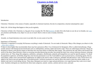 Chemistry Reflection | PPT