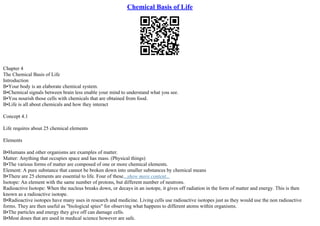 Chemistry Reflection | PPT