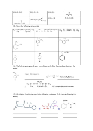 Chemistry review 4 th period exam 2nd semester | DOC