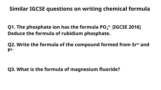 Chemistry revision IGCSE 2025 prepatation.pptx