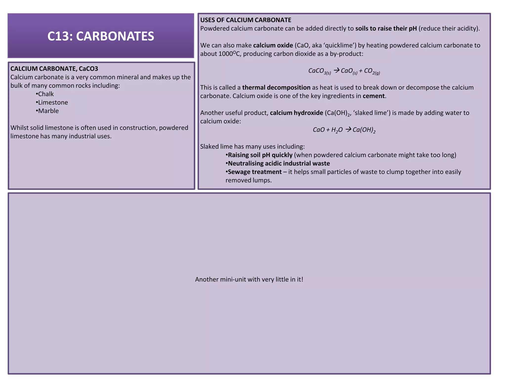IGCSE Chemistry Revision Notes | PDF