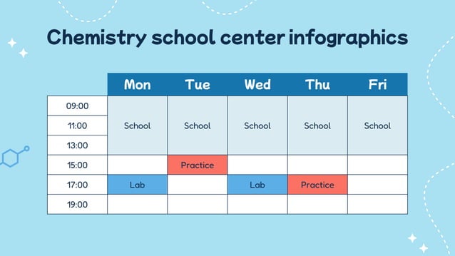 Chemistry School Center Infographics by Slidesgo.pptx