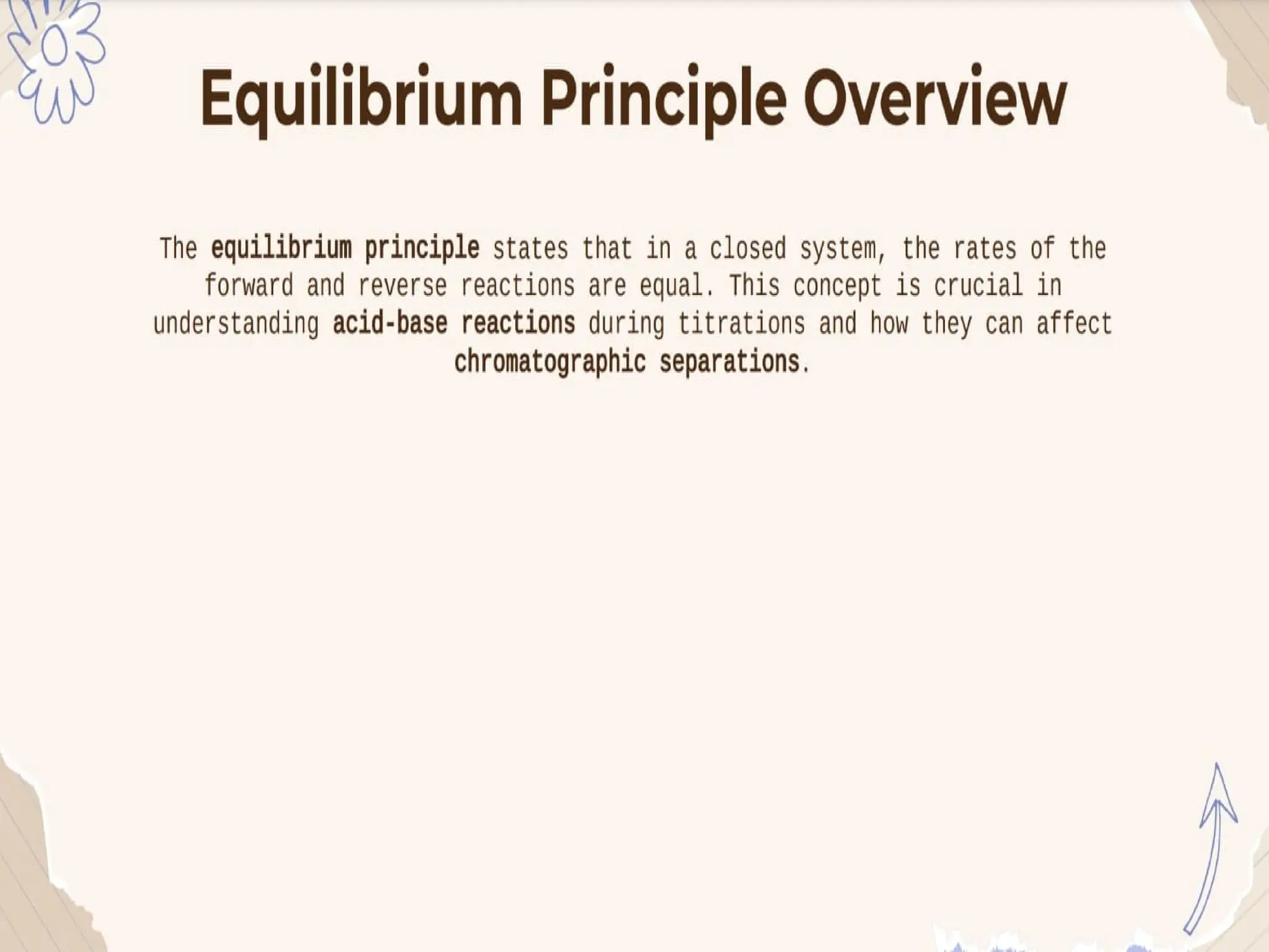 Equilibrium principle Aqueous and non-aqueous acid base titration | PPT
