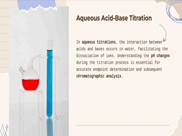 Equilibrium principle Aqueous and non-aqueous acid base titration | PPT