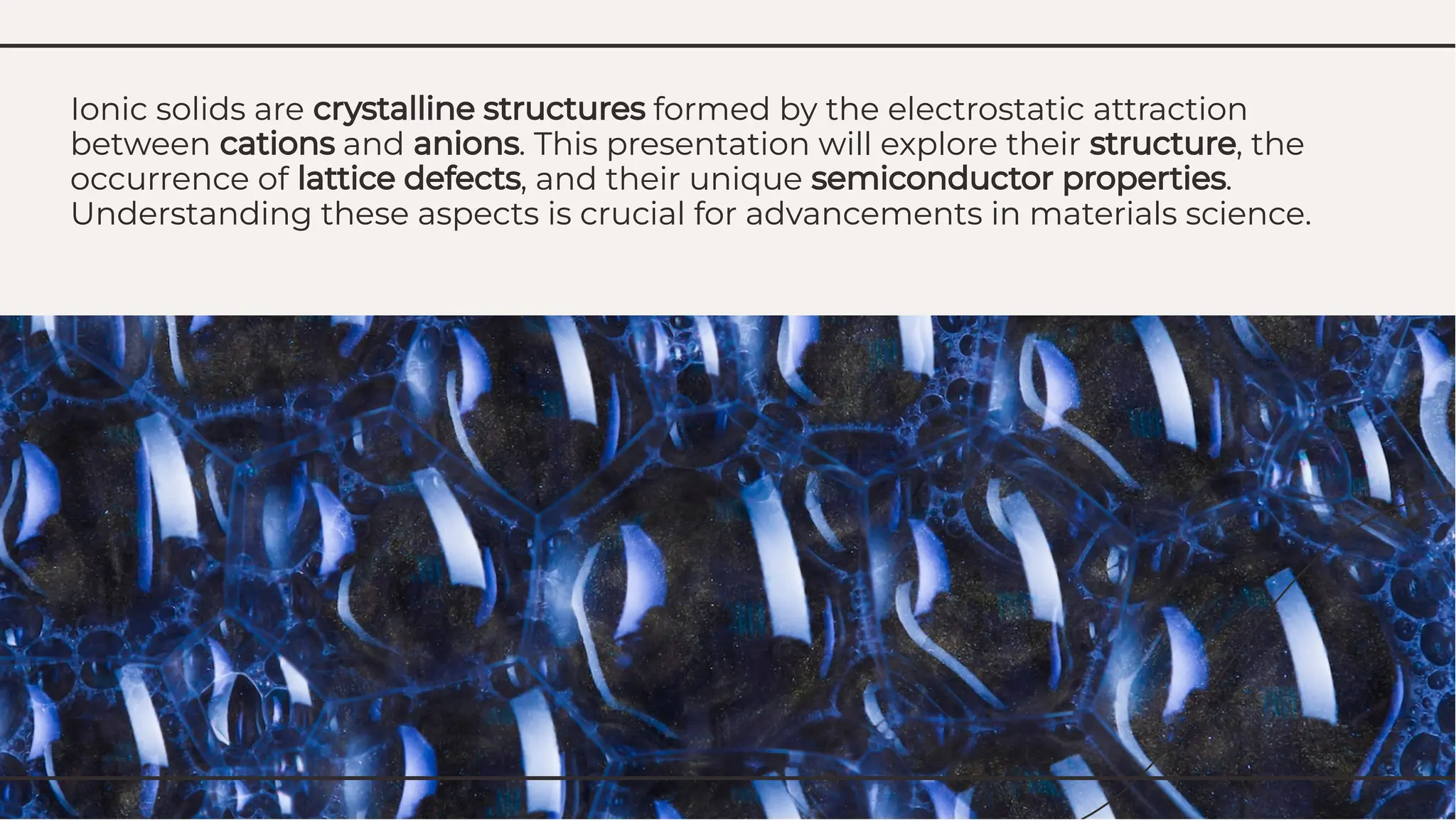 Ionic Solids,Lattice Defects & Semiconductor | PDF