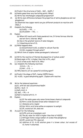 Chemistry slot test 4 | DOC