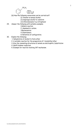 Chemistry slot test 6 | DOC