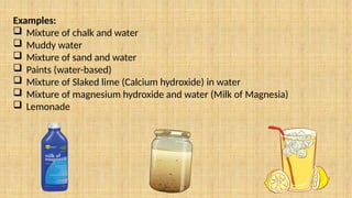 Chemistry Suspension ppt on matter in chemistry suspension .pptx