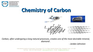 The Chemistry of Carbon | PPT