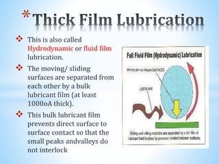 Lubricants | PPTX
