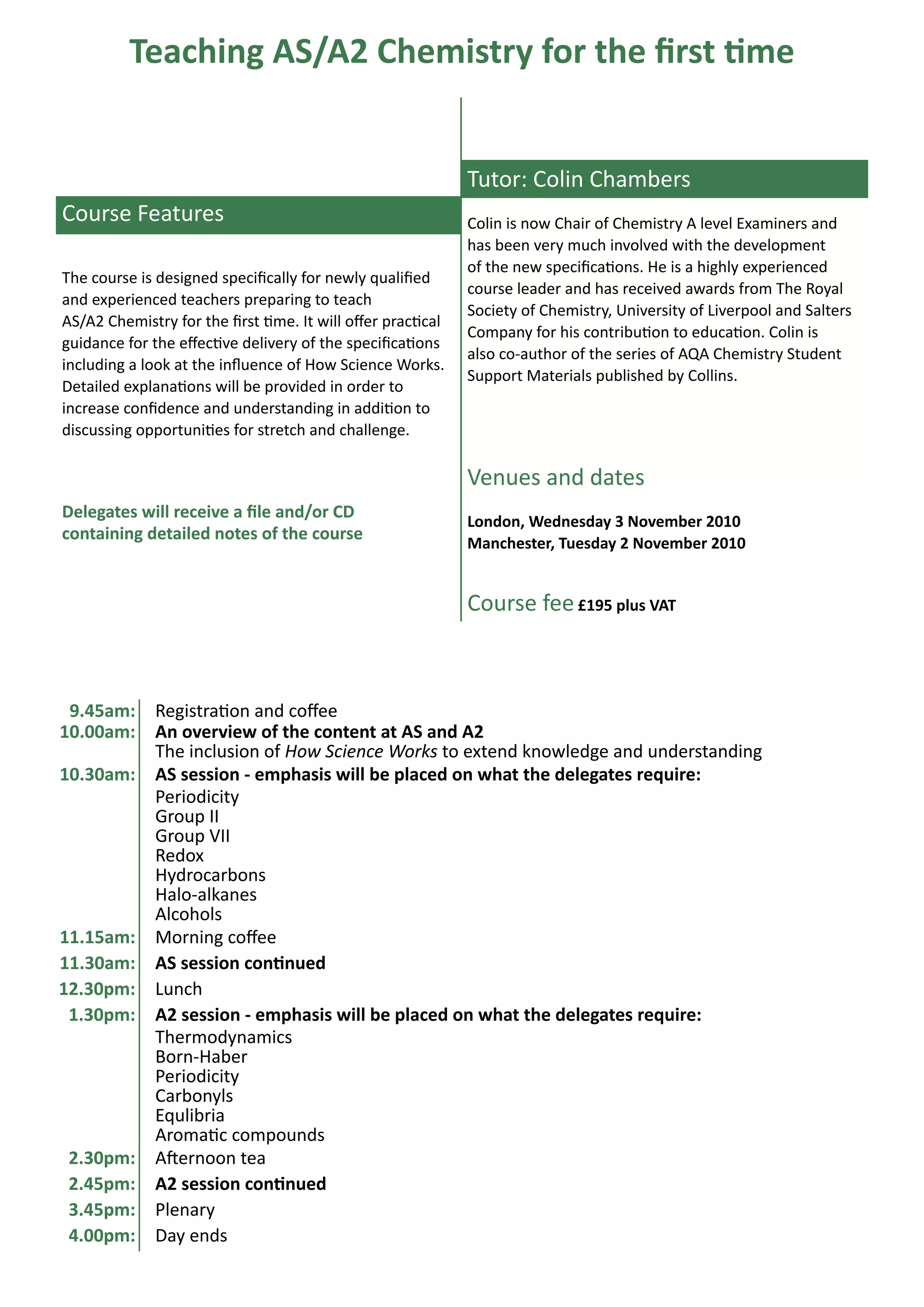 Chemistry teacher | PDF