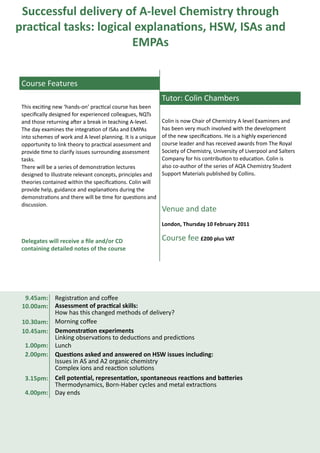 Chemistry teacher | PDF