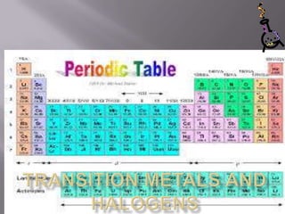 Halogen Periodic Table
