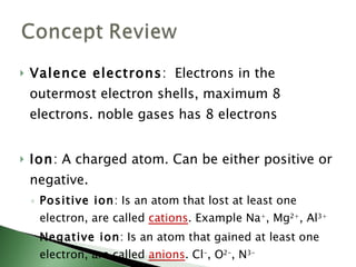 Chemical bonds | PPT