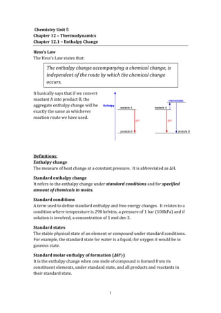 A2 Chemistry Unit 5 | PDF