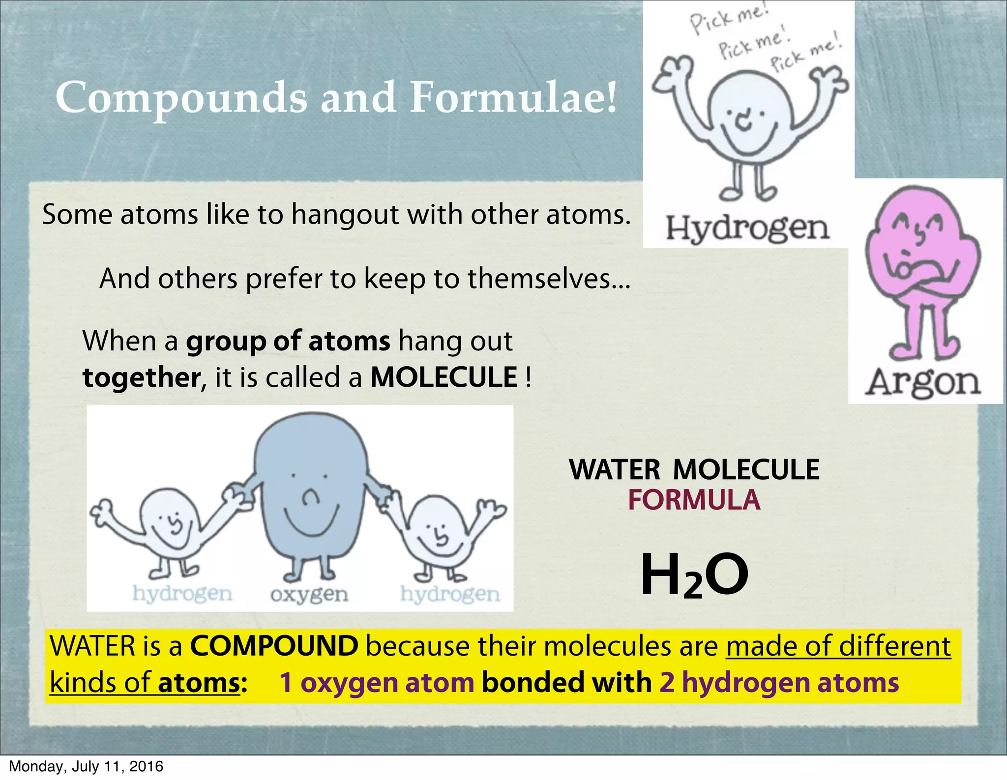 Unit 7 - Elements and Compounds | TEST #2 | PDF