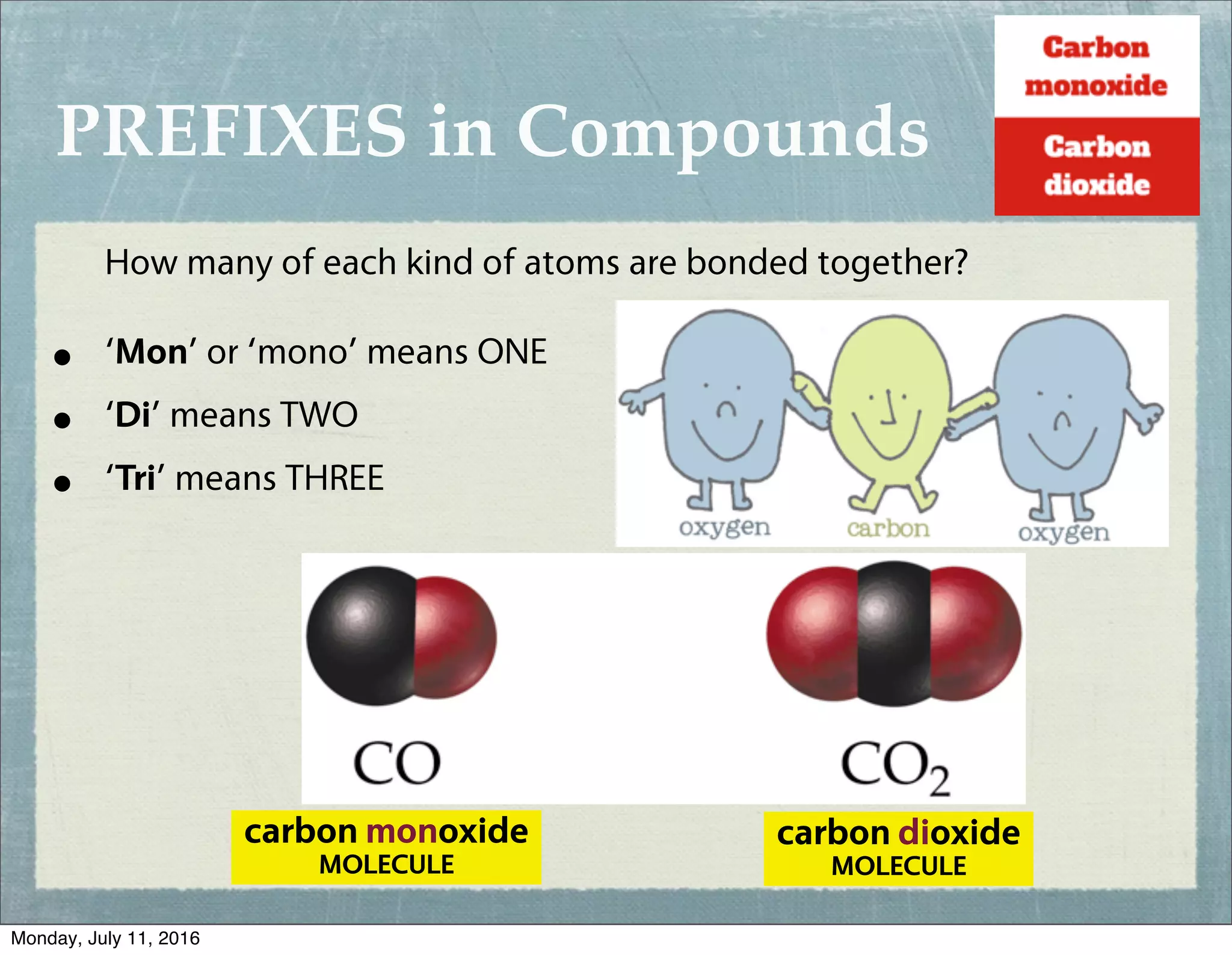 Unit 7 - Elements and Compounds | TEST #2 | PDF
