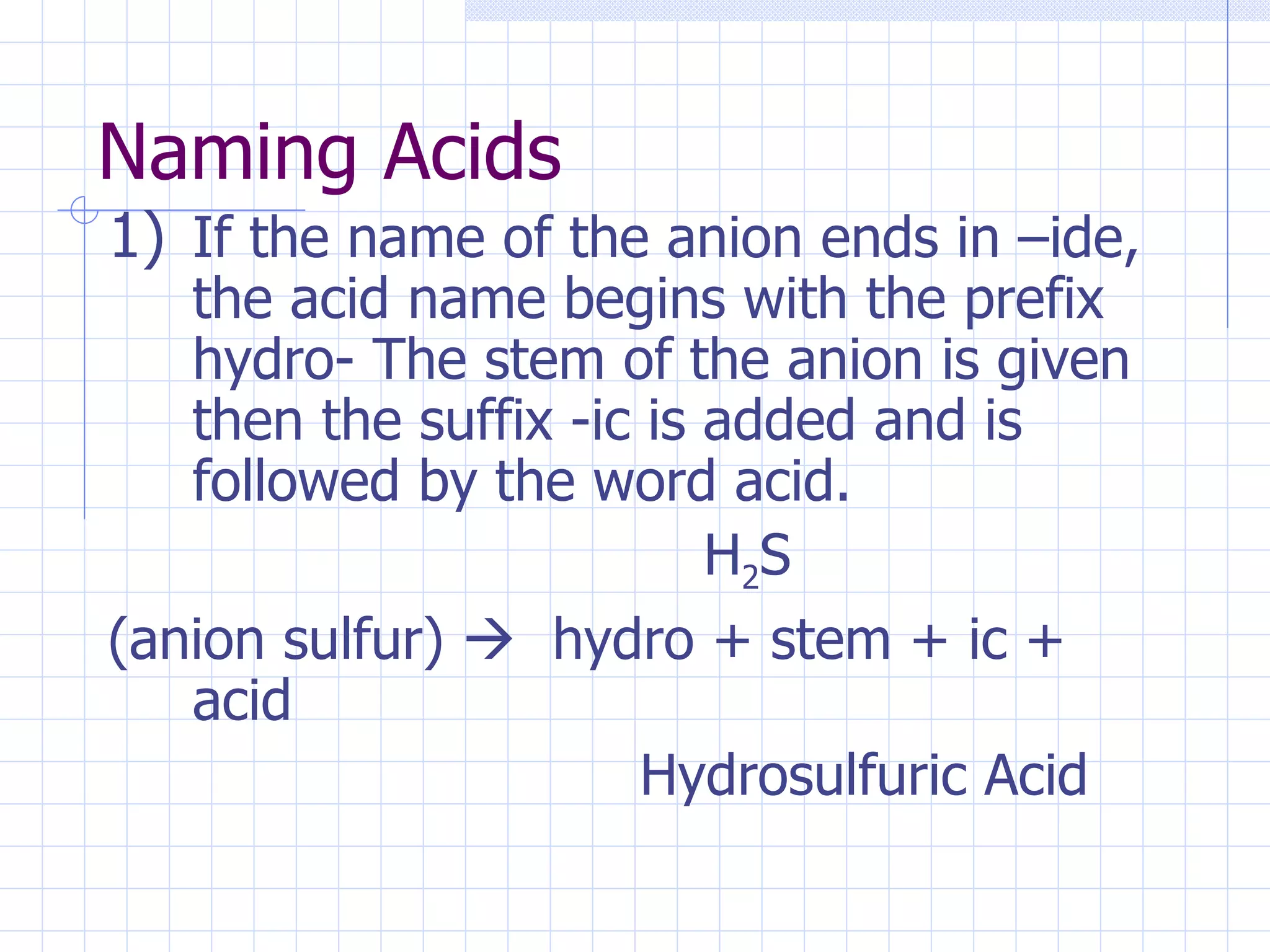 Chemistry unit 7 notes | PPT