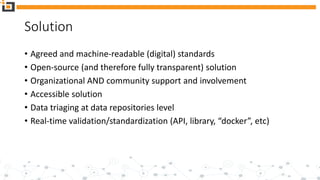 Chemistry Validation and Standardization Platform v2.0 | PPT