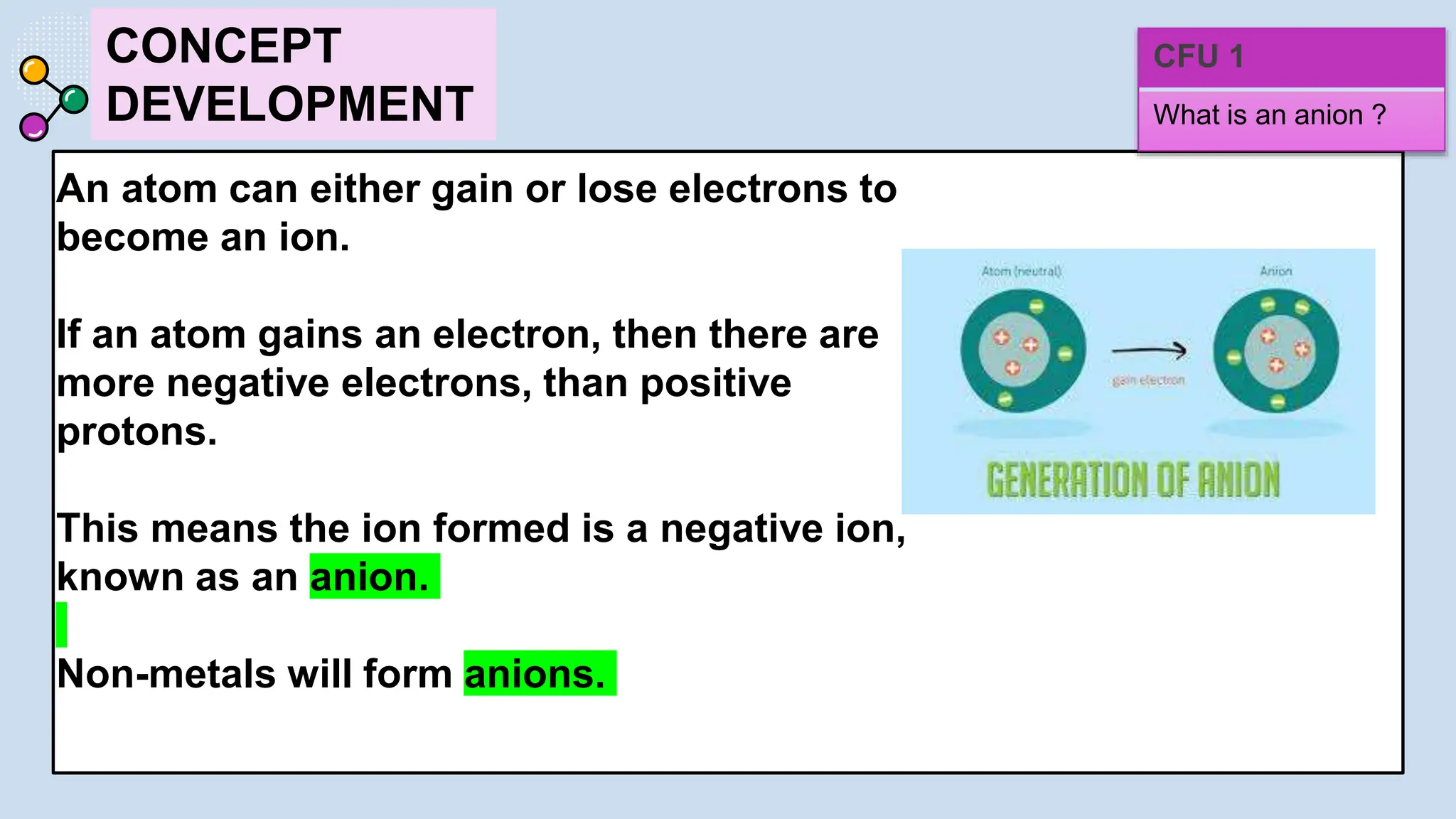 Chemistry - Ions Year 9 Term 1 Week 3.pptx