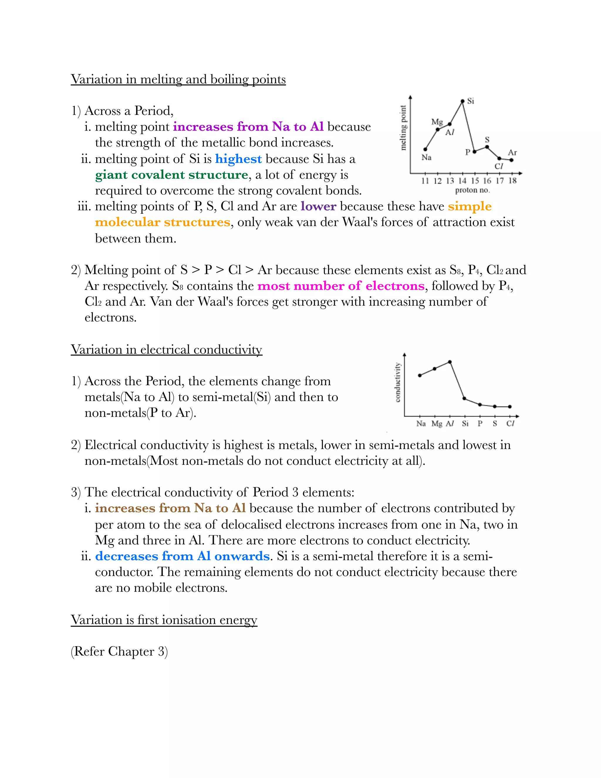 Chemistry zimsec chapter 10 chemical periodicity | PDF