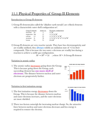 Chemistry zimsec chapter 11 group ii | PDF