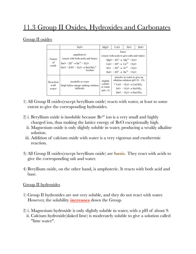 Chemistry zimsec chapter 11 group ii | PDF