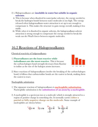 Chemistry zimsec chapter 16 halogen derivatives | PDF