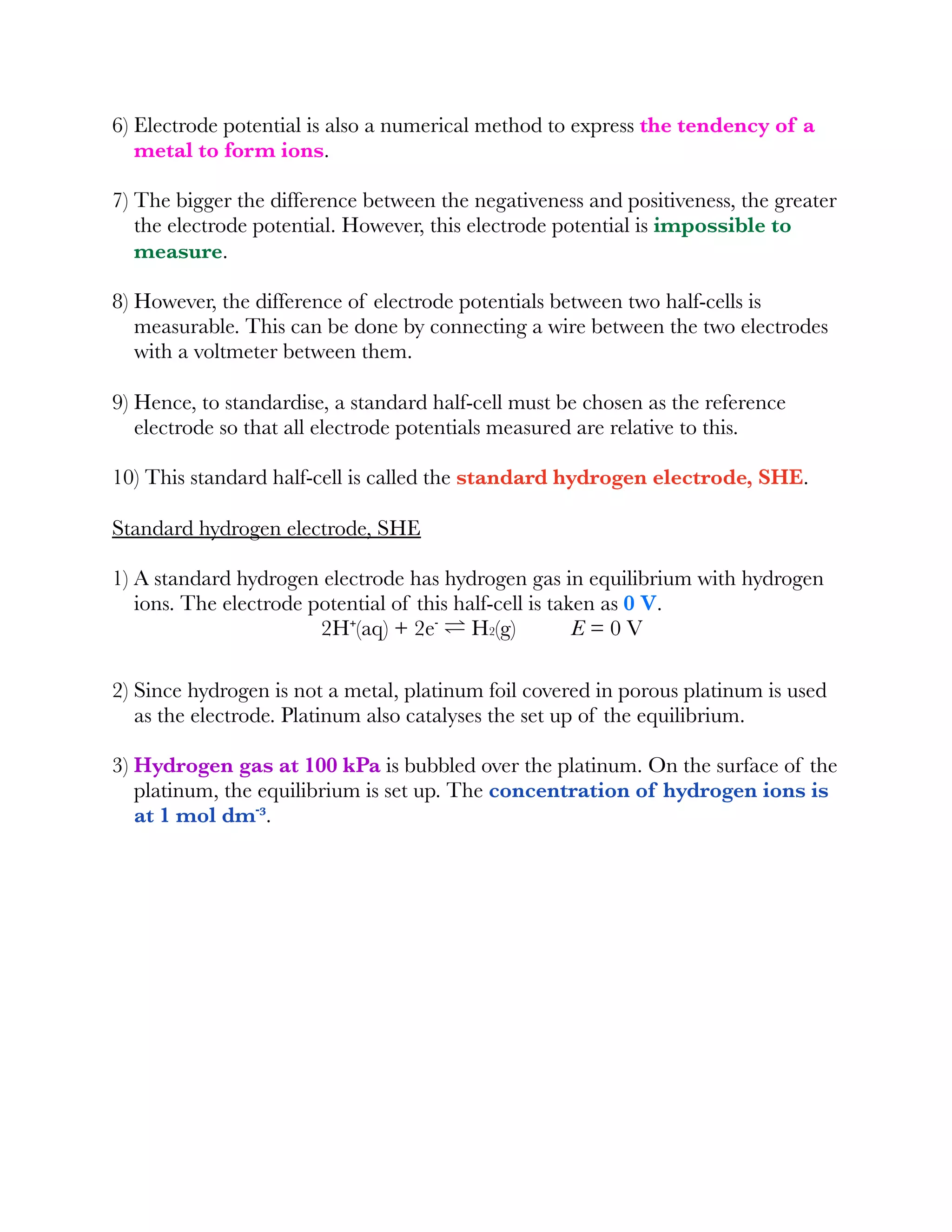 Chemistry zimsec chapter 21 electrode potentials | PDF