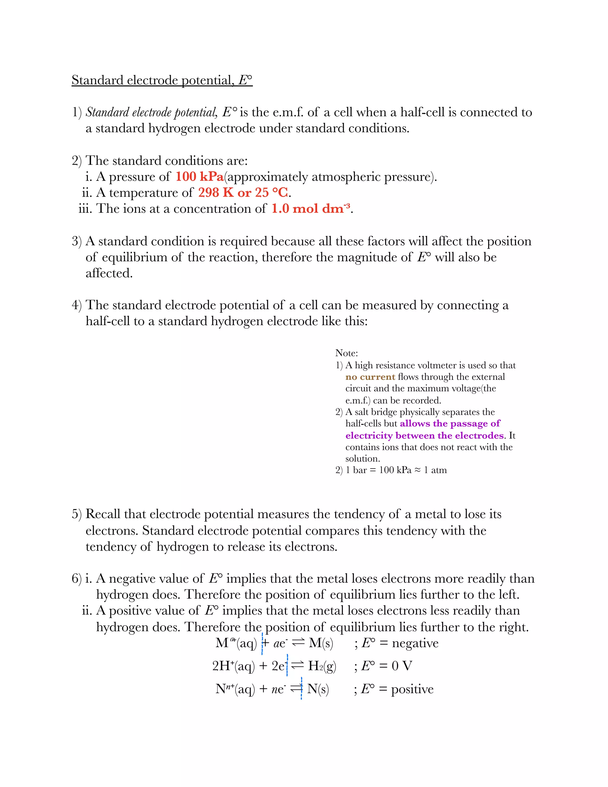 Chemistry zimsec chapter 21 electrode potentials | PDF