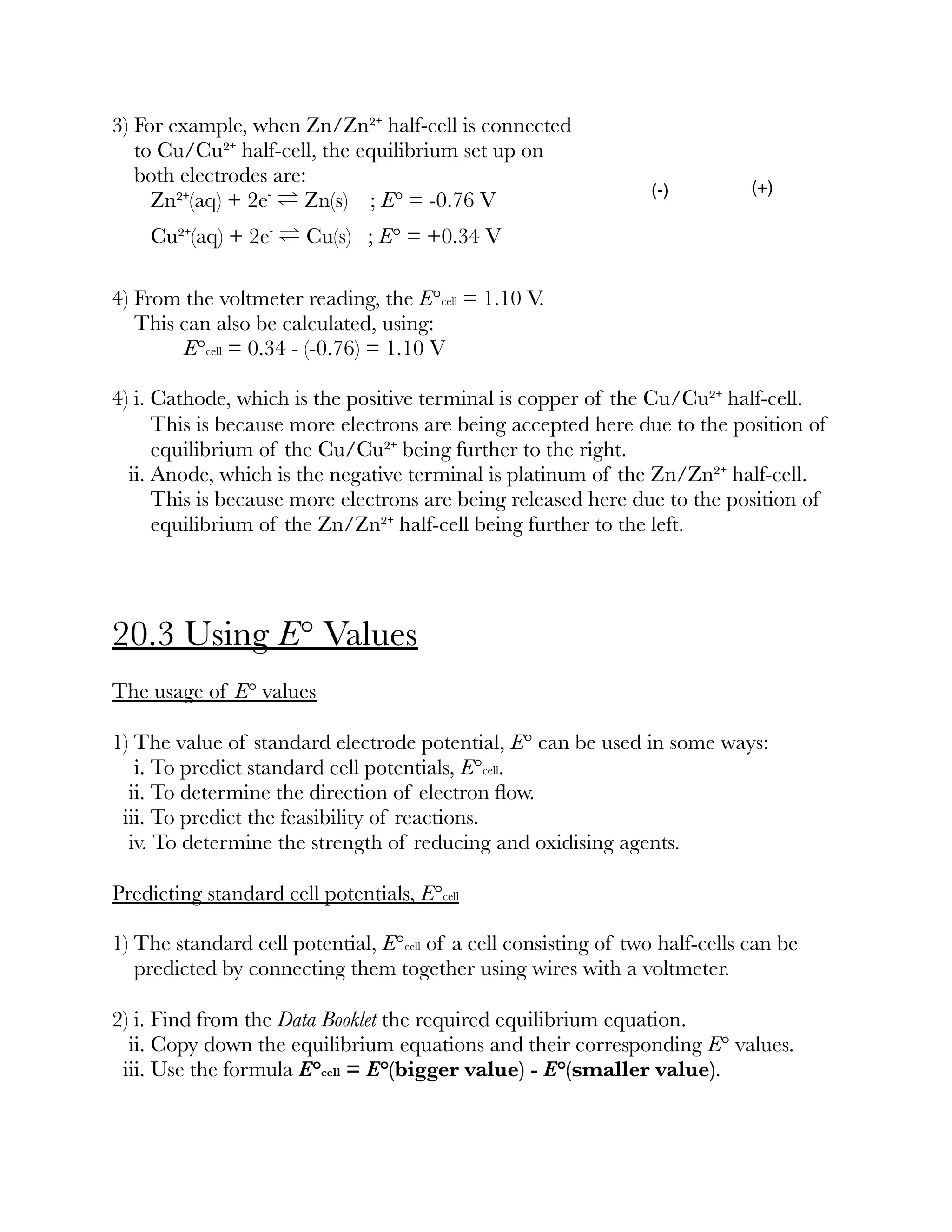 Chemistry zimsec chapter 21 electrode potentials | PDF