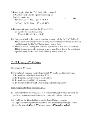 Chemistry zimsec chapter 21 electrode potentials | PDF