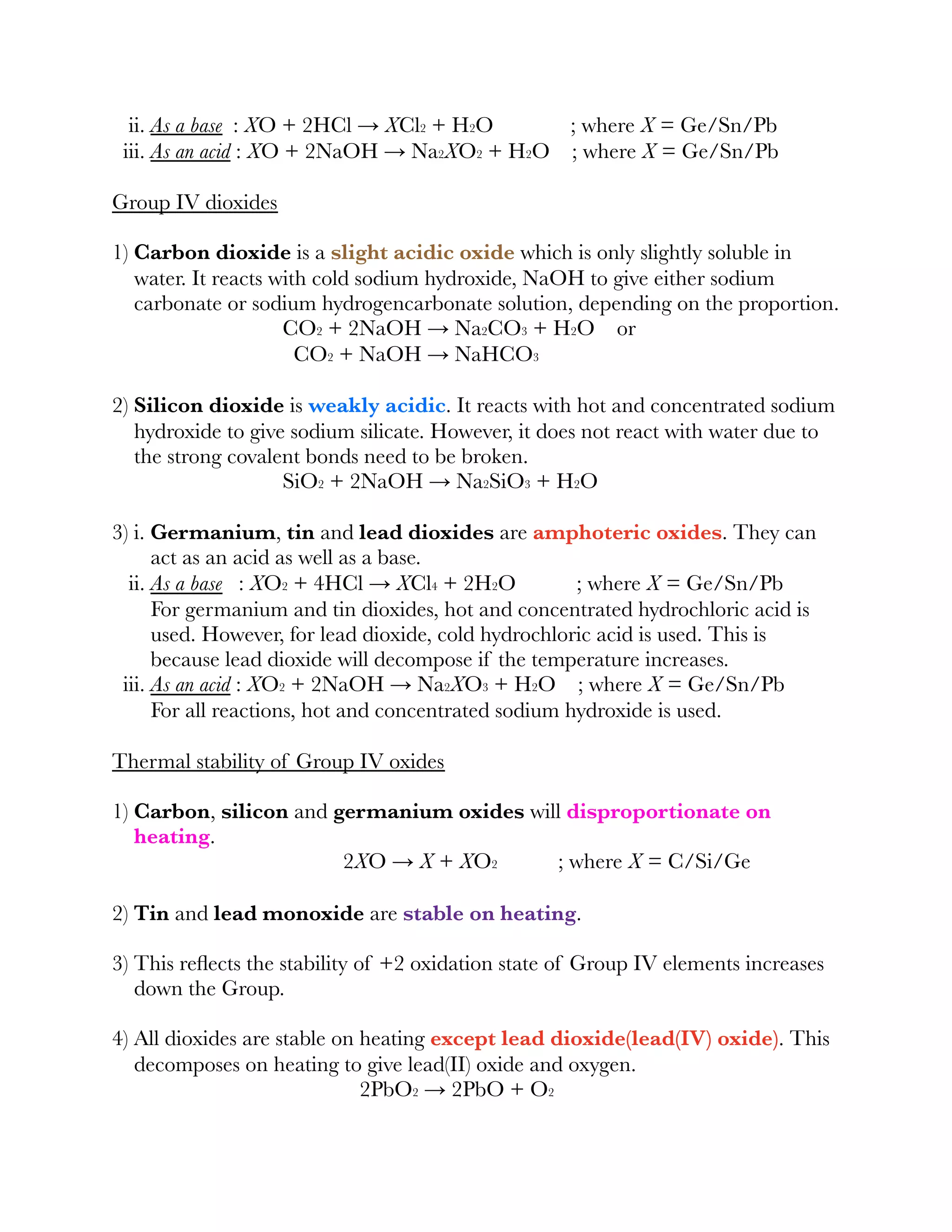 Chemistry zimsec chapter 24 group iv | PDF