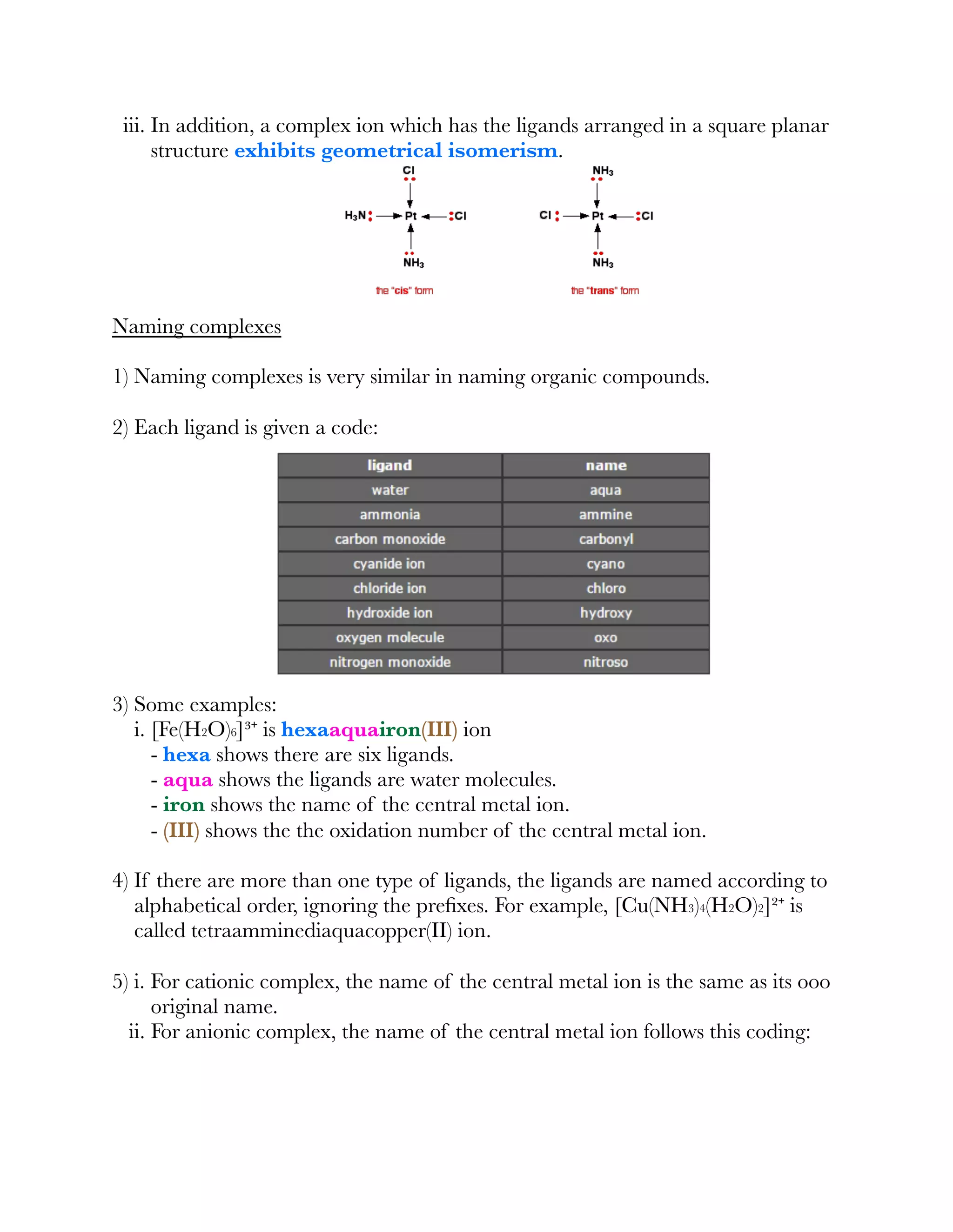 Chemistry zimsec chapter 25 transition elements | PDF